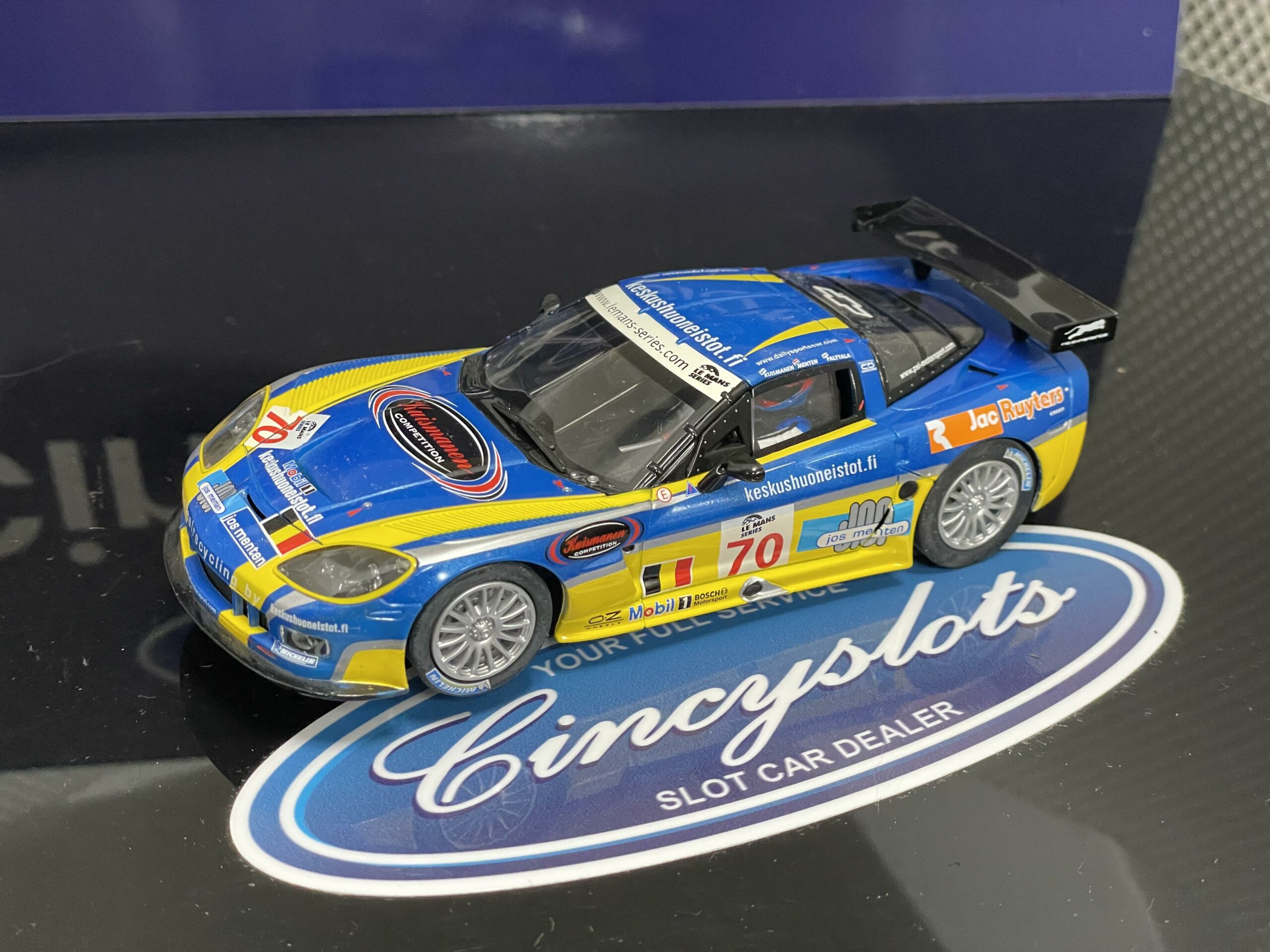 Carrera Corvette C6r #70 Lightly Used.