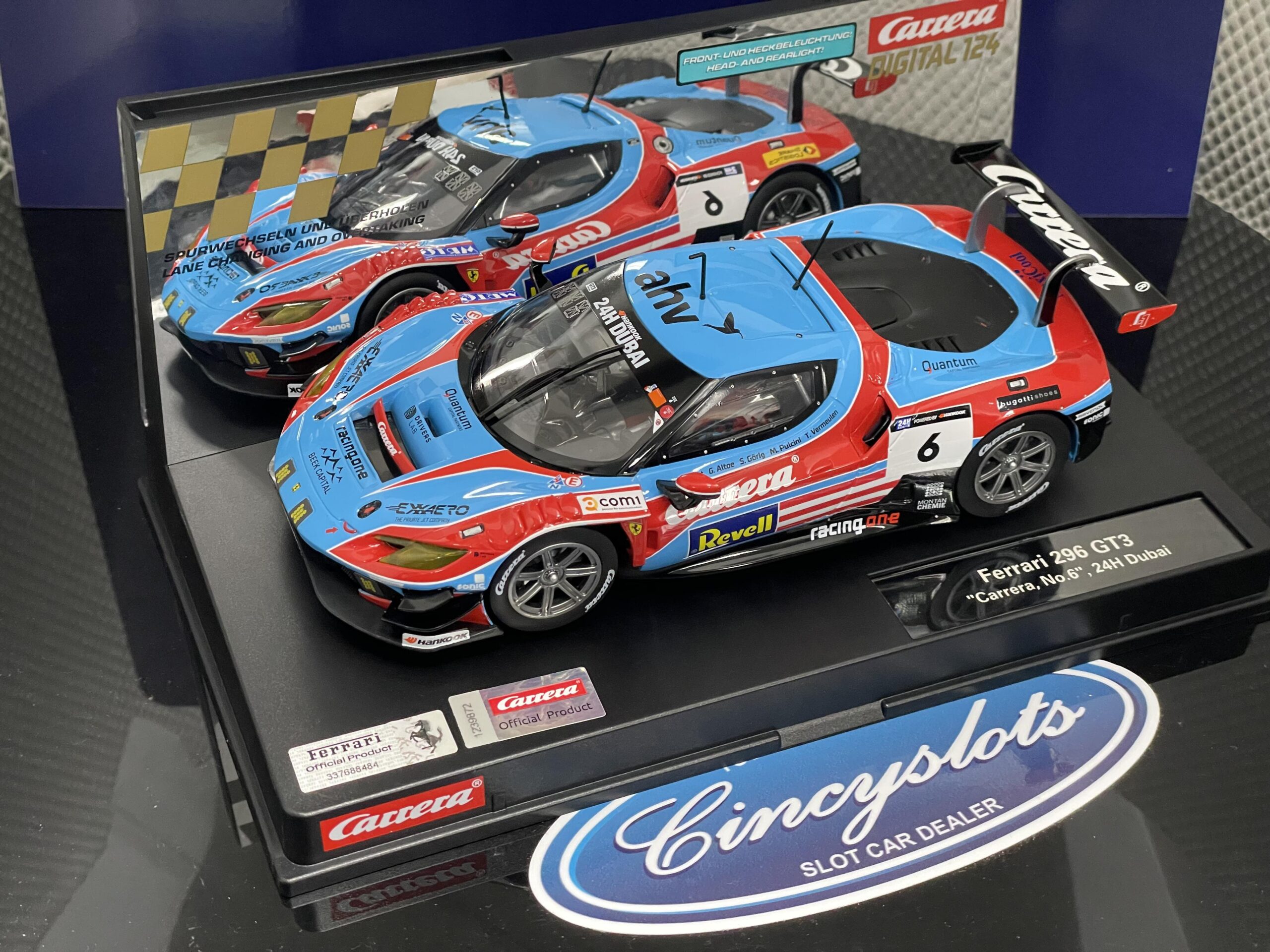 Carrera D124 23981 Ferrari 296 GT3.