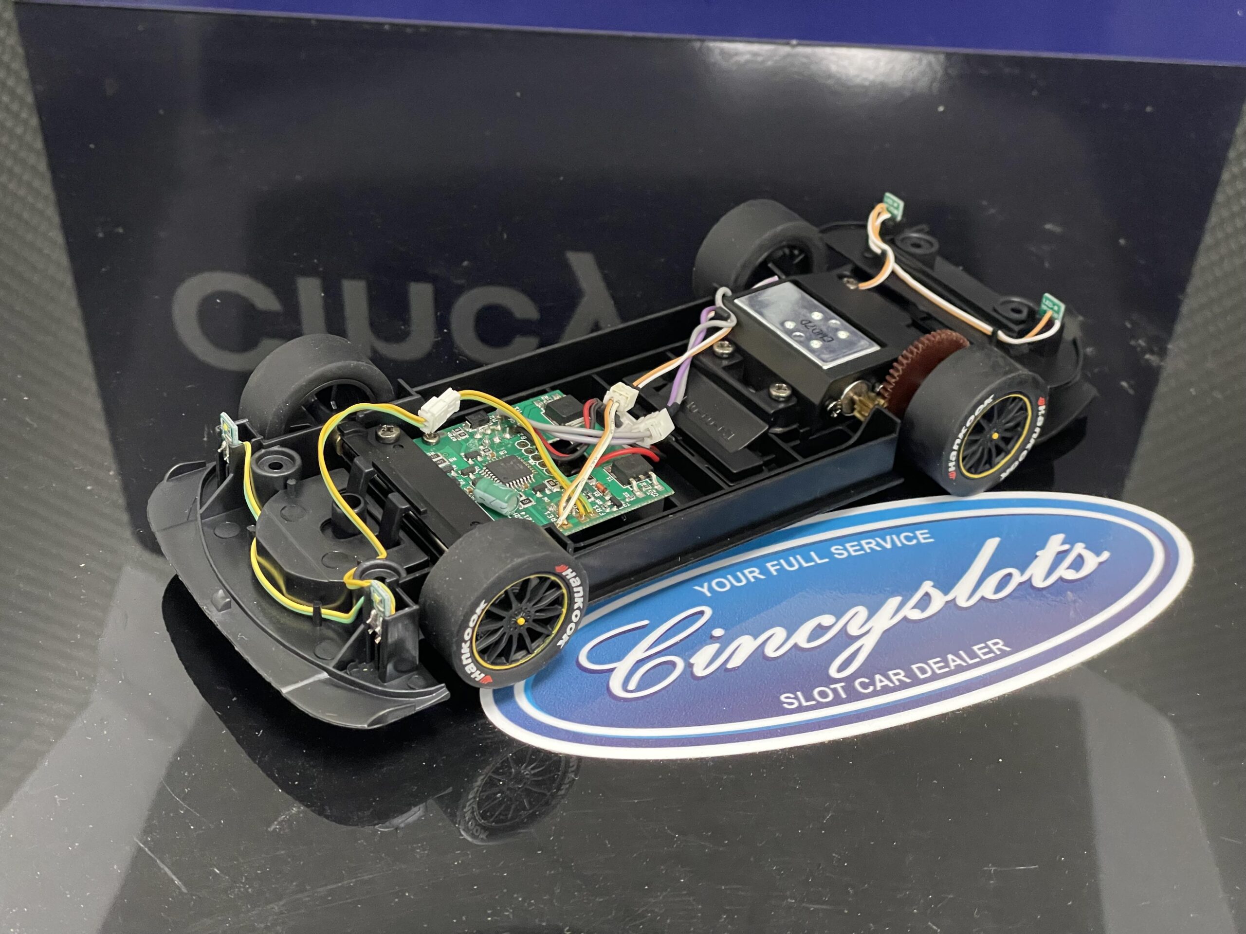 Carrera D124 Complete Rolling Digital Chassis for DTM.