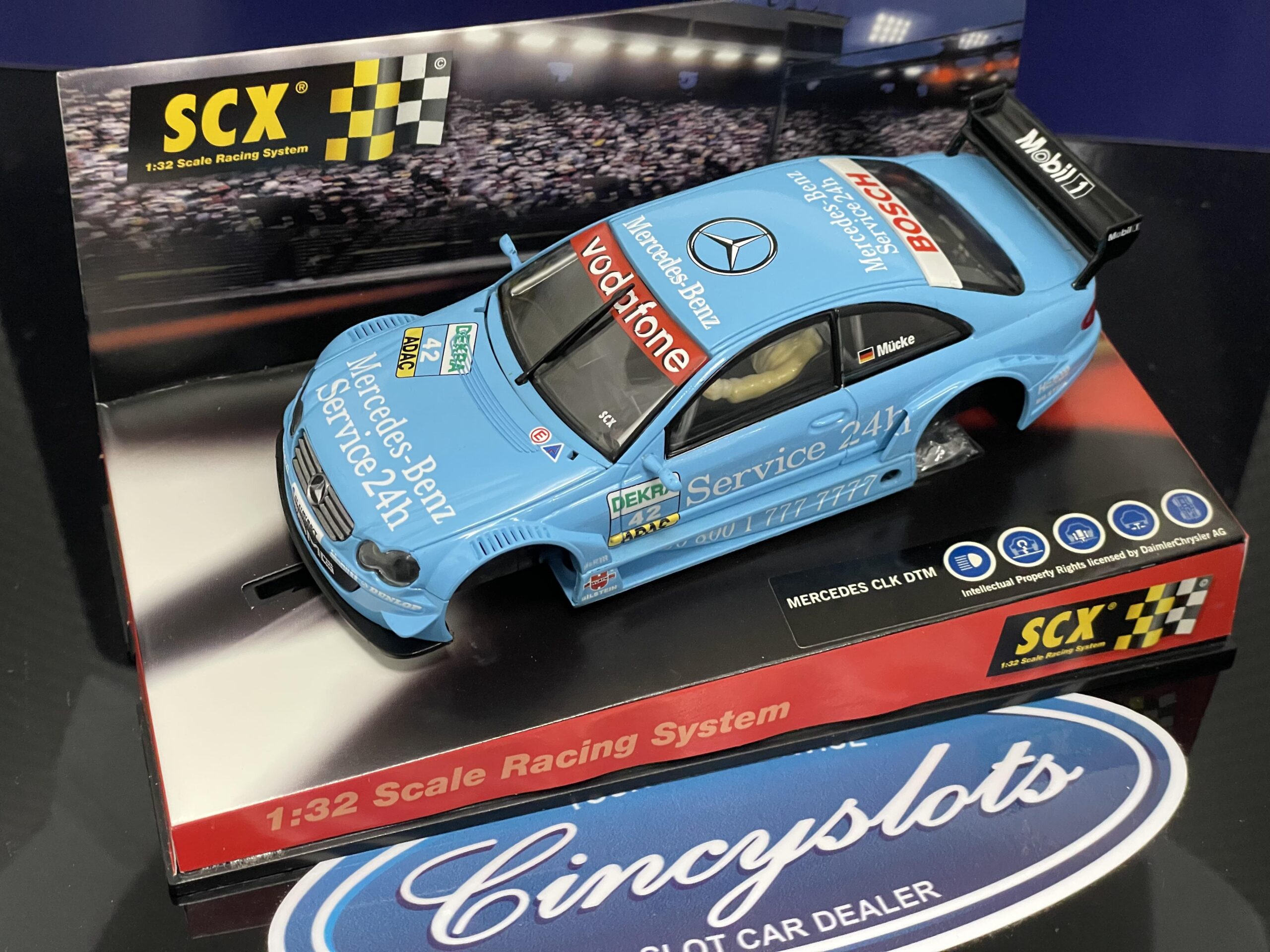 SCX 61400 Mercedes CLK DTM Lightly Used.