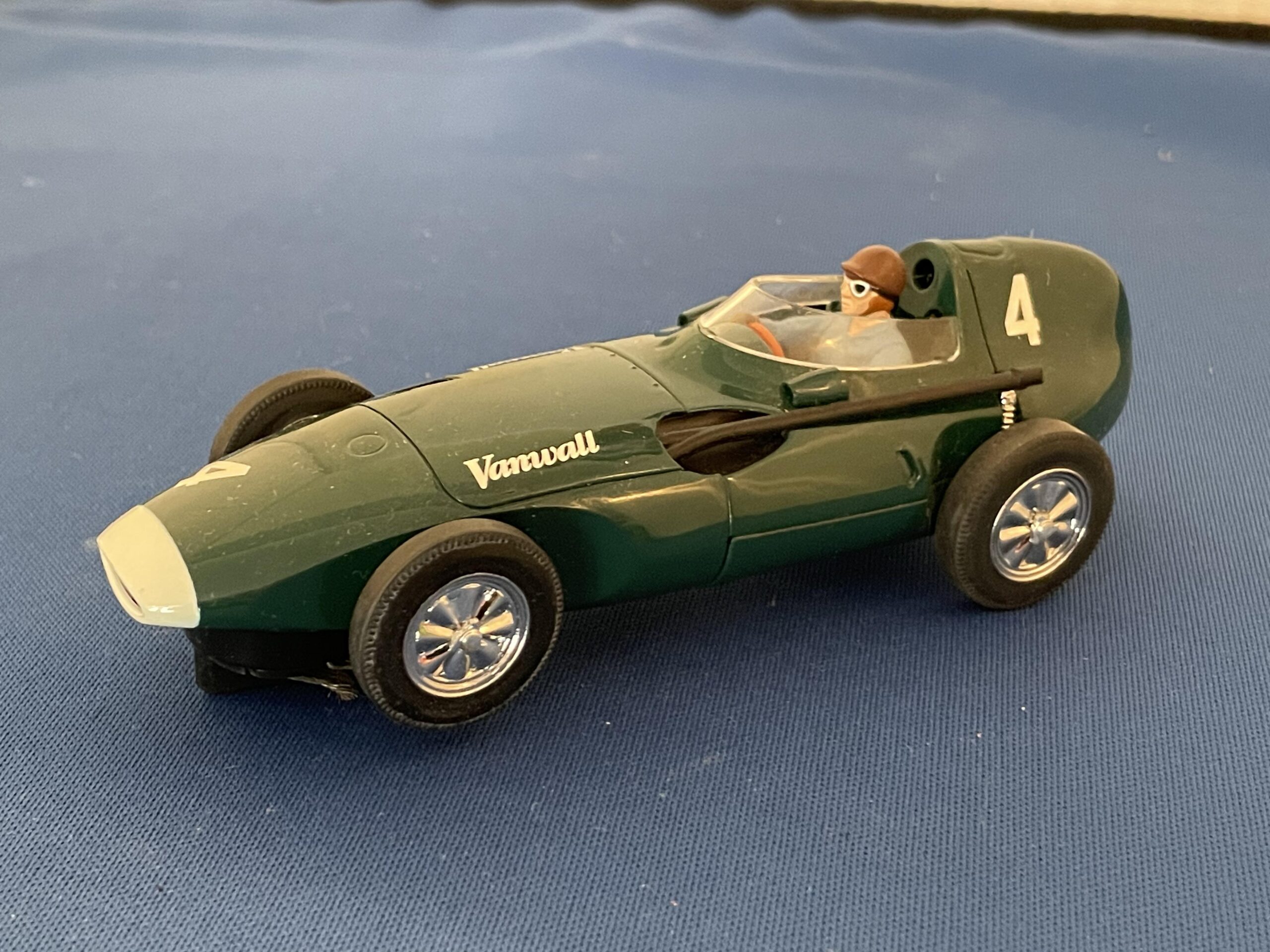 Scalextric C2663 Vanwall F1. Lightly Used, No Box.