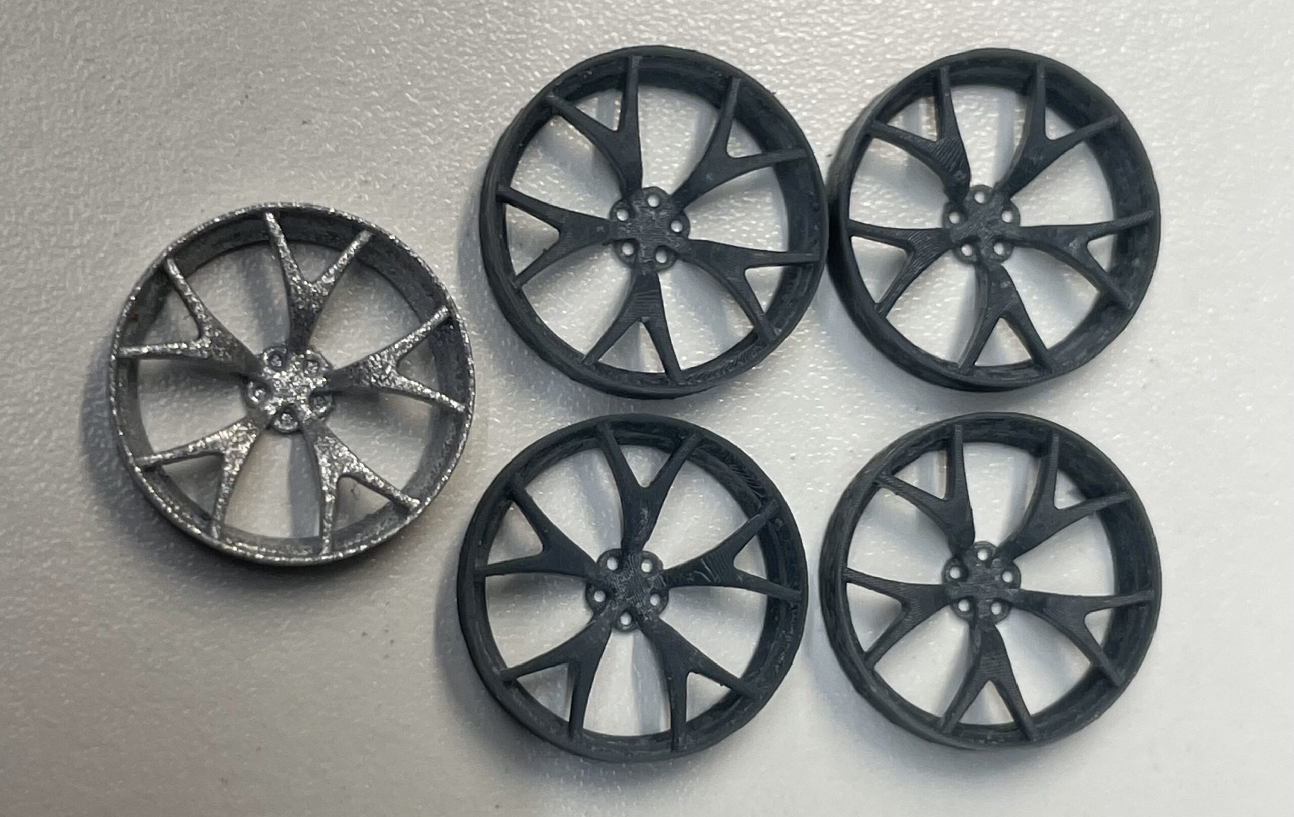 Cincyslots Deer Antler Resin Insert for RevoSlot Group 2 Wheels. 4pcs