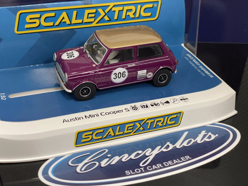 Scalextric C4545 Austin Mini Cooper 1/32 Slot Car.