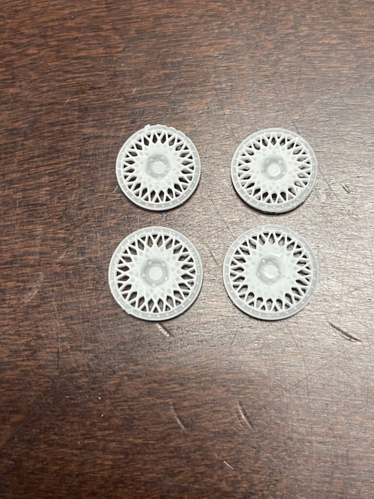 #32 Cincyslots Wheel Inserts BBS for RevoSlot Porsche 934/RX-7.