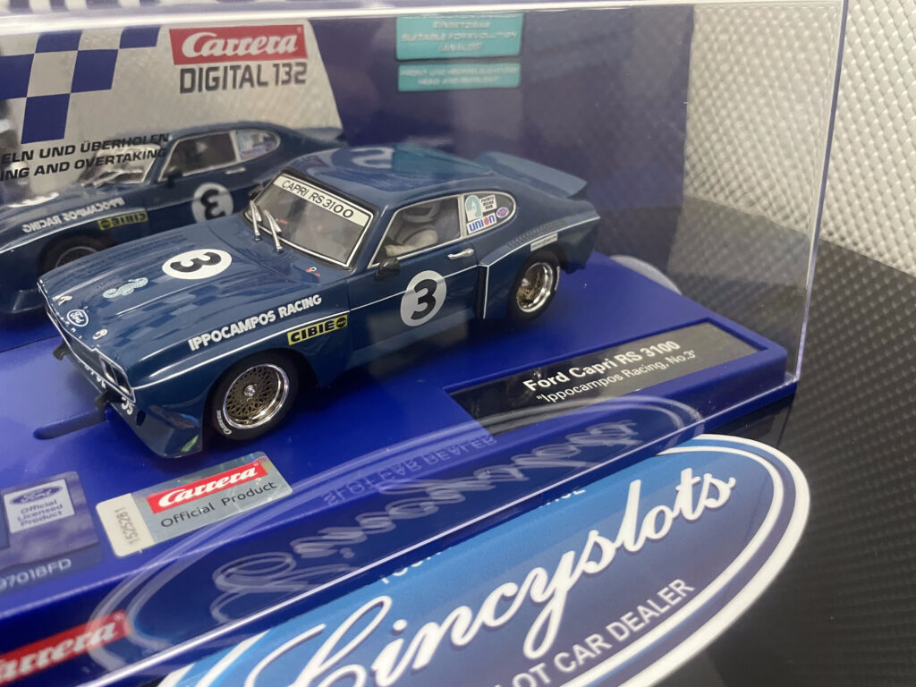 Carrera D132 32080 Ford Capri 3100 1/32 Slot Car.
