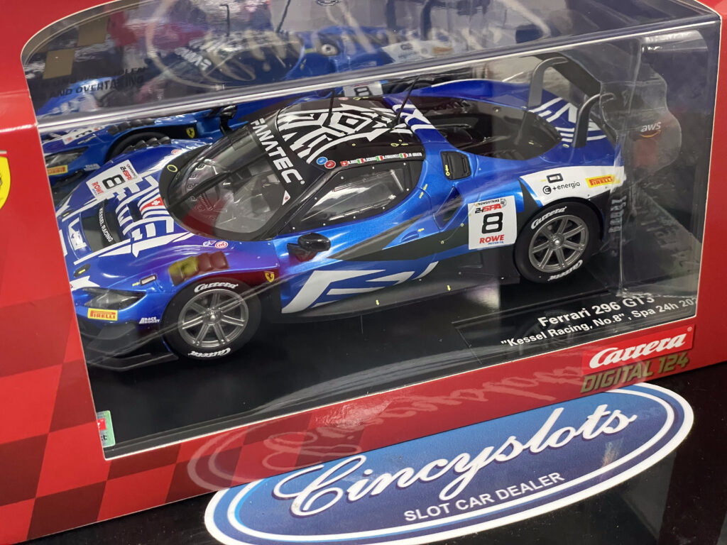Carrera D124 23989 Ferrari 296 GT3 1/24 Slot Car